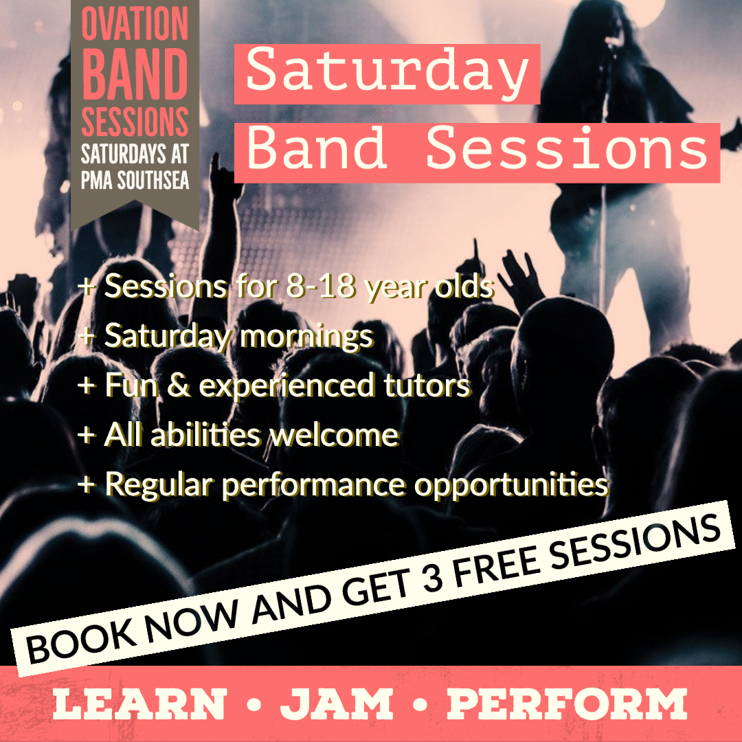 Saturday band sessions with Ovation Music | Portsmouth Music Academy